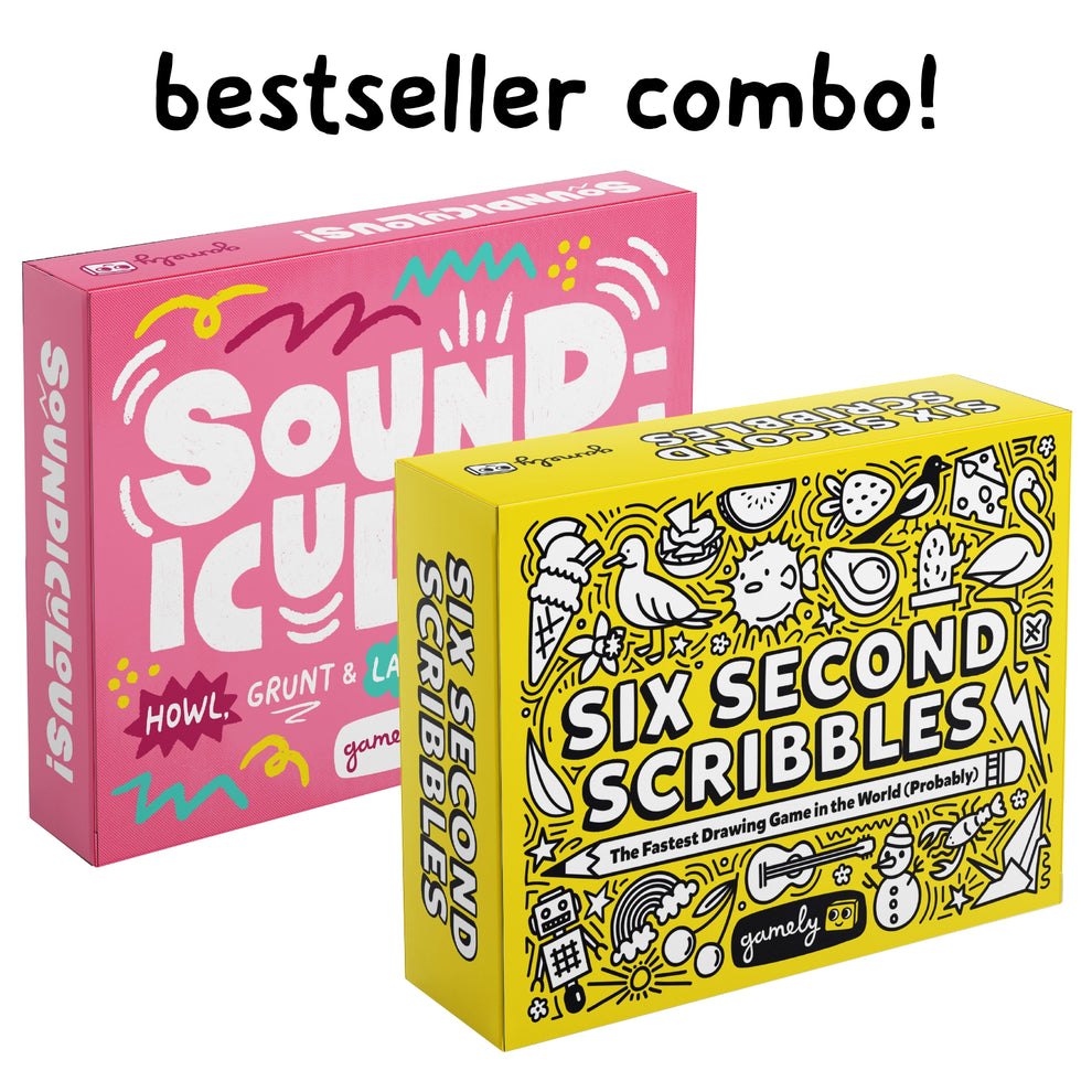 Six Second Scribbles & Soundiculous – Gamely